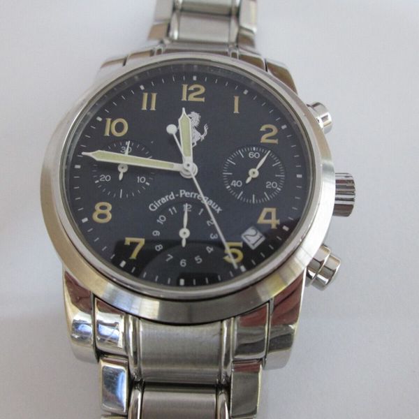 Girard-Perregaux Ferrari Men's Chronograph 8020 Date Watch ...