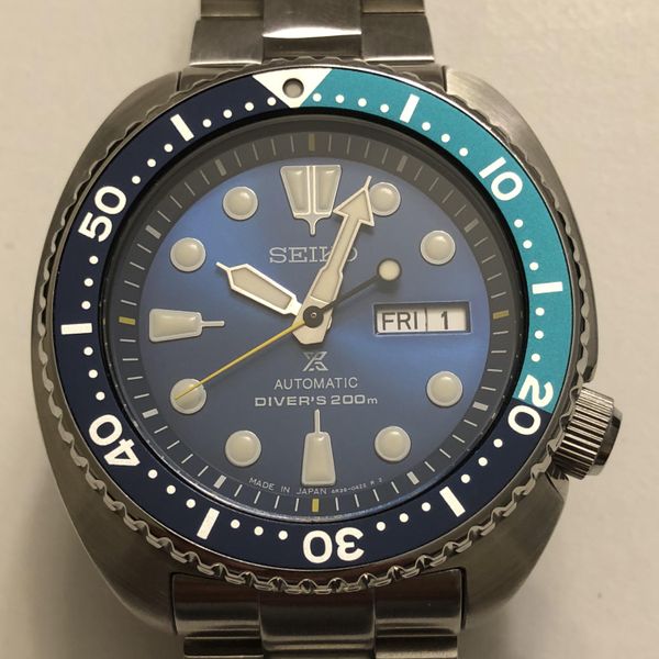 Seiko Blue Lagoon Turtle | WatchCharts Marketplace
