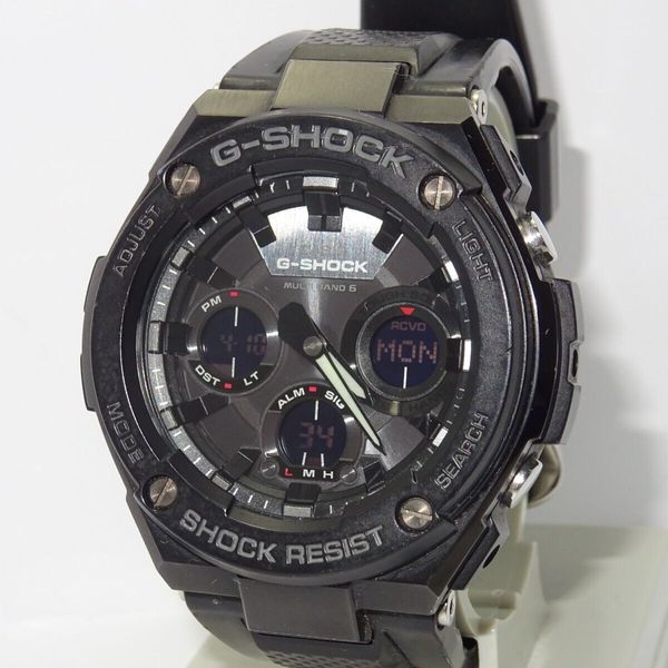 casio g-shock g-steel atomic solar watch GST-W100G-1BER | WatchCharts ...