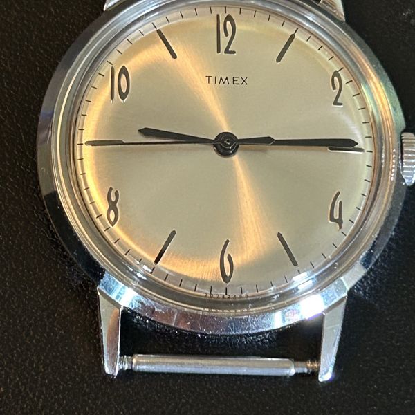 Timex Marlin Reissue 34mm Manual Wind | WatchCharts Marketplace