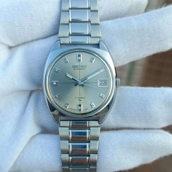 VINTAGE SEIKO AUTOMATIC 17 JEWELS 7005 - 7052 JAPAN MENS WATCH | WatchCharts Marketplace