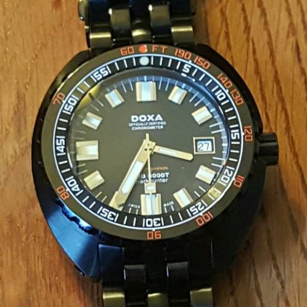 SOLD DOXA 5000t military COSC version 1695 shipped!!! | WatchCharts ...