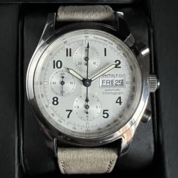 Hamilton Chronograph Automatic Full Set | WatchCharts Marketplace