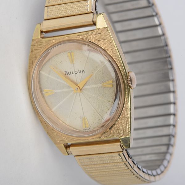 Vintage 1960s Bulova American Eagle Men Watch 31" Swiss - Not Running ...