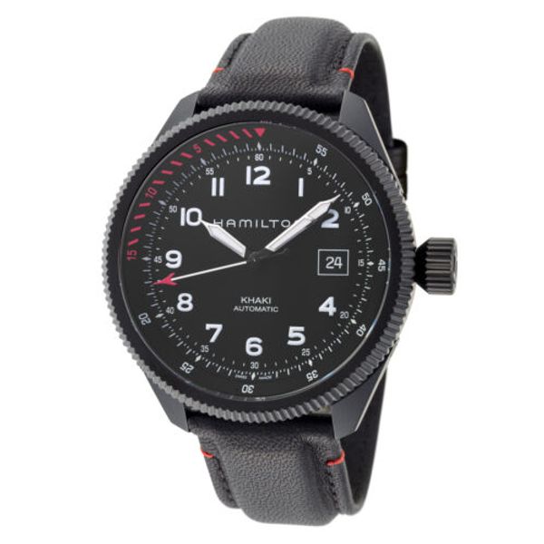 Hamilton Men's H76695733 Khaki Aviation 42mm Automatic Watch ...