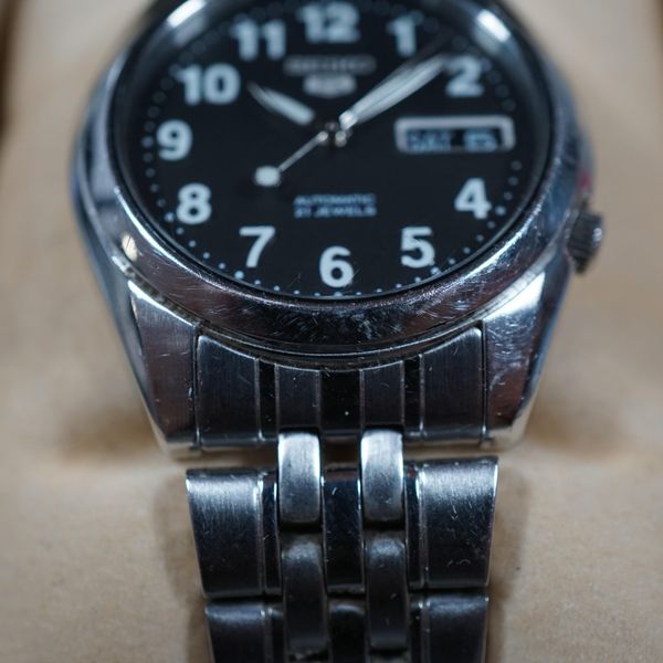 [WTS] Seiko SNK381 5 Sports Black Numeric Dial Automatic Watch - $95 ...