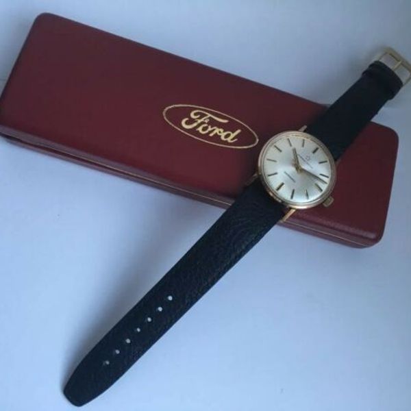 ETERNA GARRARD 9ct 9 Carat .375 SOLID GOLD MEN'S WRISTWATCH FORD ...