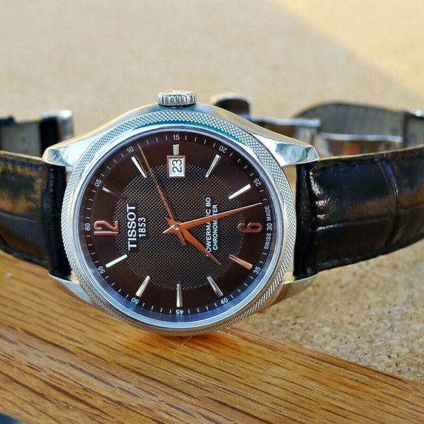 TISSOT BALLADE POWERMATIC 80 AUTOMATIC CHRONOMETER C.O.S.C. T108408A ...