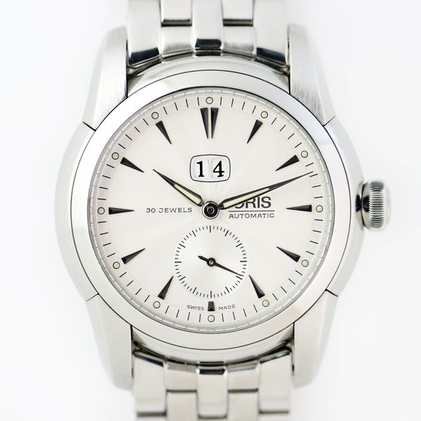 FS: ORIS ARTELIER BIG DATE Ref. 7549 EXCELLENT CONDITIONS COMPLETE SET ...