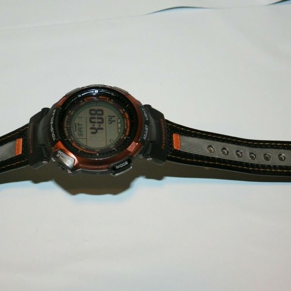 CASIO PATHFINDER 3070 PAW-1300 B Solar Powered - Works Great in ...