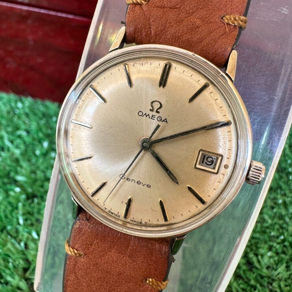 1967 Vintage Omega Geneve Seamaster Manual Calendar Men's Watch W/box | WatchCharts Marketplace