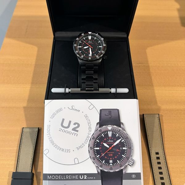 Sinn U2 EZM 5 GMT | WatchCharts Marketplace