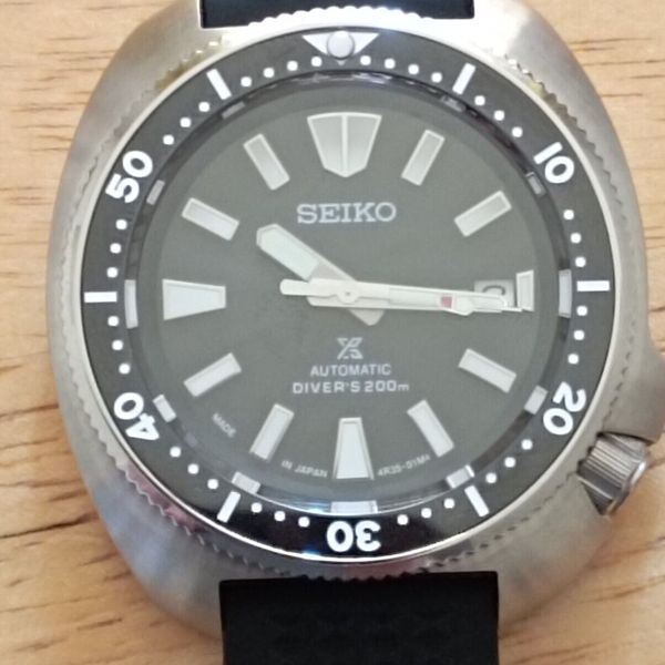 seiko mod captain Willard turtle style watch | WatchCharts Marketplace