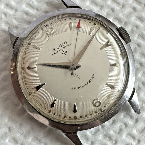 * 1950's ELGIN Shock Master DuraPower 17J Automatic Watch #643 Mid ...