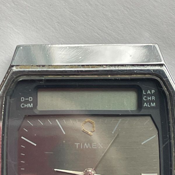 Vintage TIMEX V CELL Analog Digital Watch Parts/Repair | WatchCharts ...