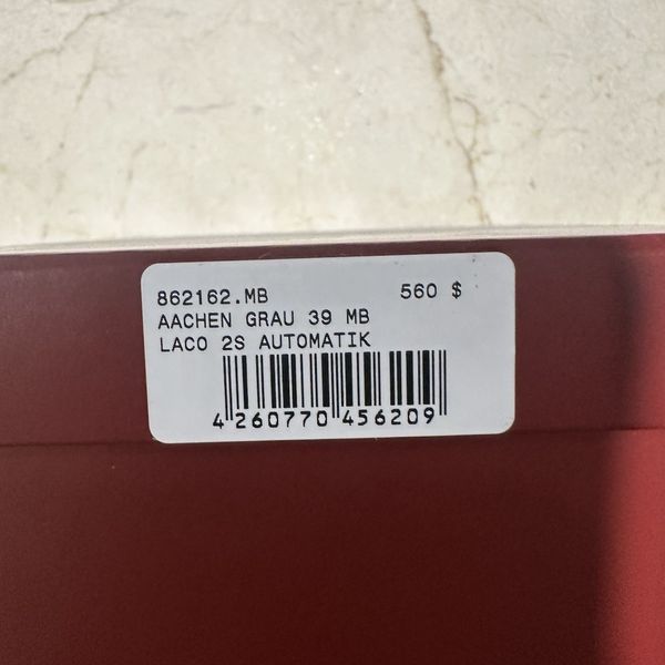 Laco Aachen Automatic Pilot Watch 39mm Type B Dial, Sapphire, German ...