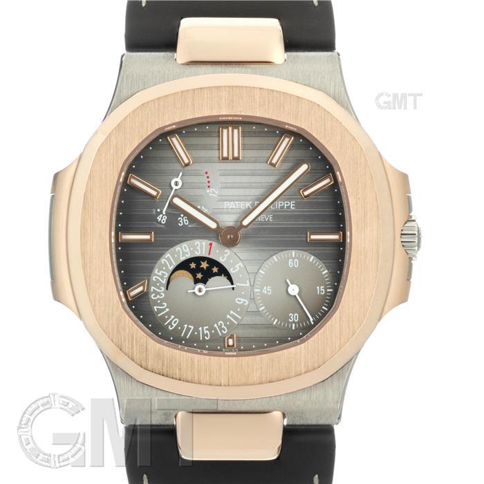 Patek Philippe Nautilus Petit Complication Power Reserve & Moon 5712GR ...
