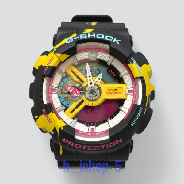 CASIO G-SHOCK GA-110LL-1AJR LEAGUE OF LEGENDS Limited JINX Analog ...