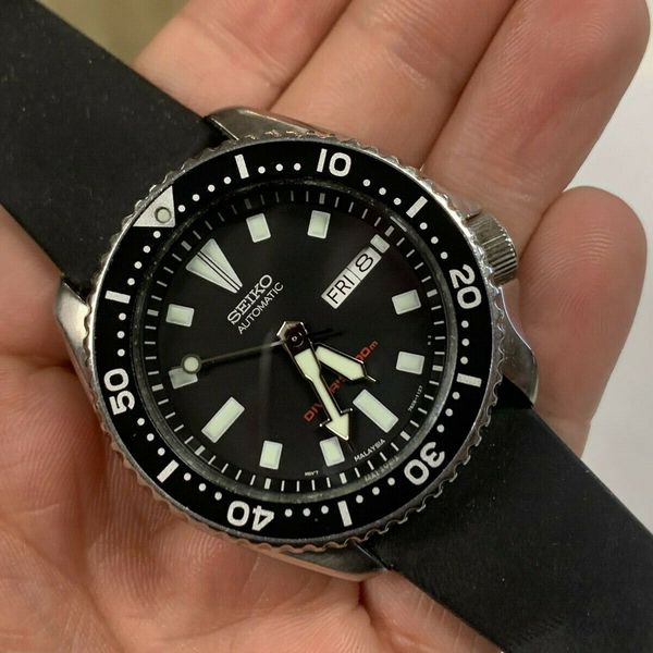 Seiko SKX173 7S26-0028 Automatic 42mm Diver Watch | WatchCharts Marketplace