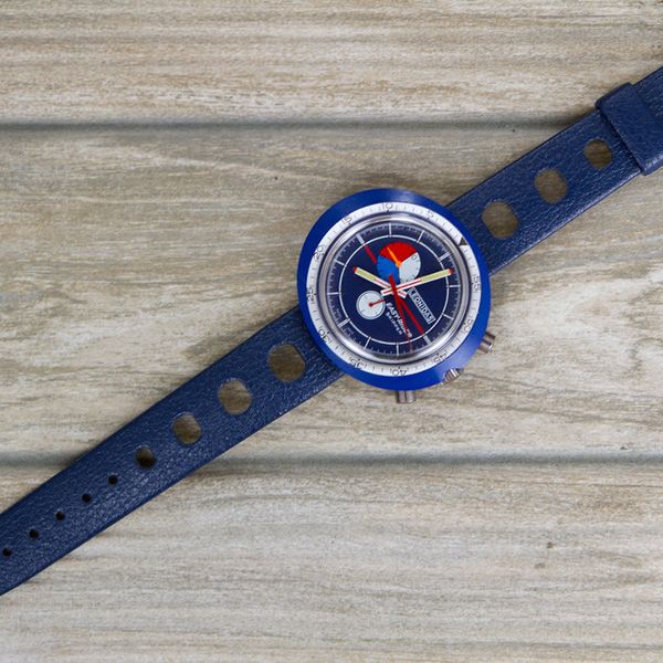 FS: Heuer-Leonidas Easy-Rider Blue Skipper, RARE with box and papers ...