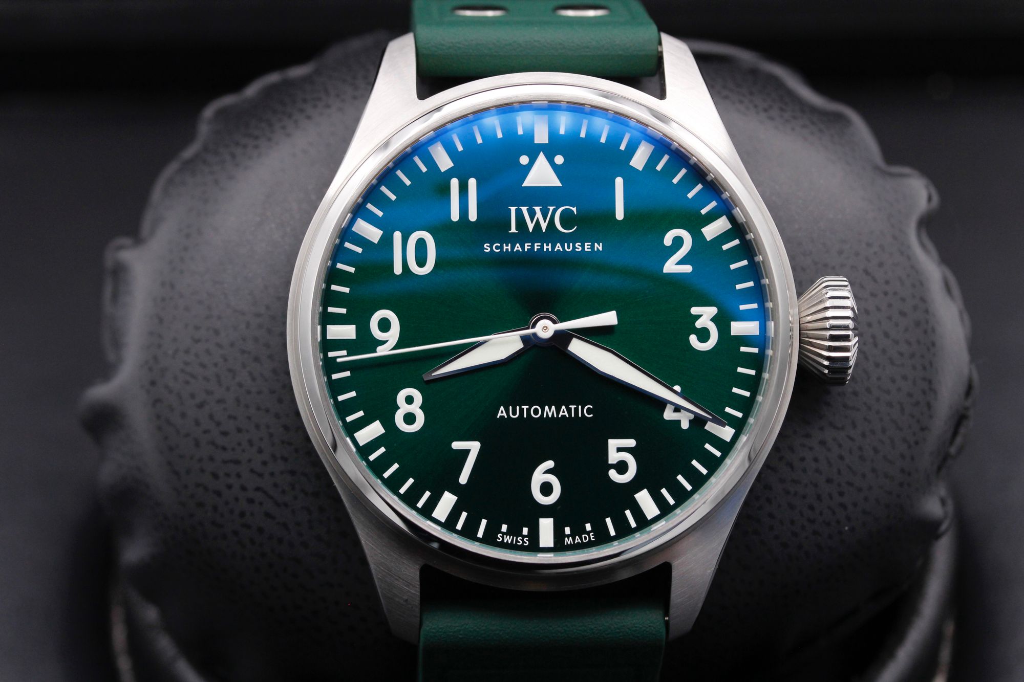 FSOT: IWC Big Pilots Watch 43 - IW329306 - Green - Stainless Steel ...