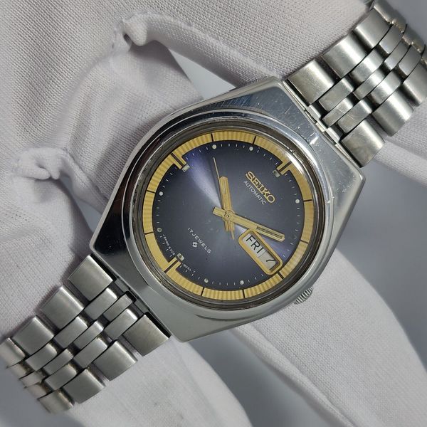 Vintage Seiko 5 Automatic Day/Date 17J Rare Japan Men's Watch 6309-8059 | WatchCharts Marketplace