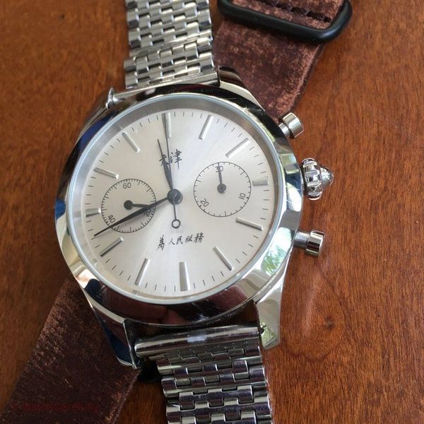 FS: Ca. 2005 Tianjin Seagull ST-19 Chronograph rare model with Chinese ...