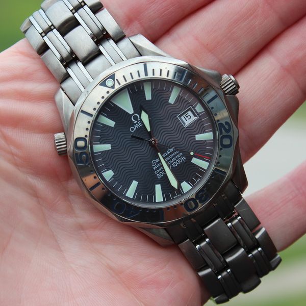 Omega Seamaster Pro 300M SMP 2232.30 150th Anniversary RARE Gray Wave ...