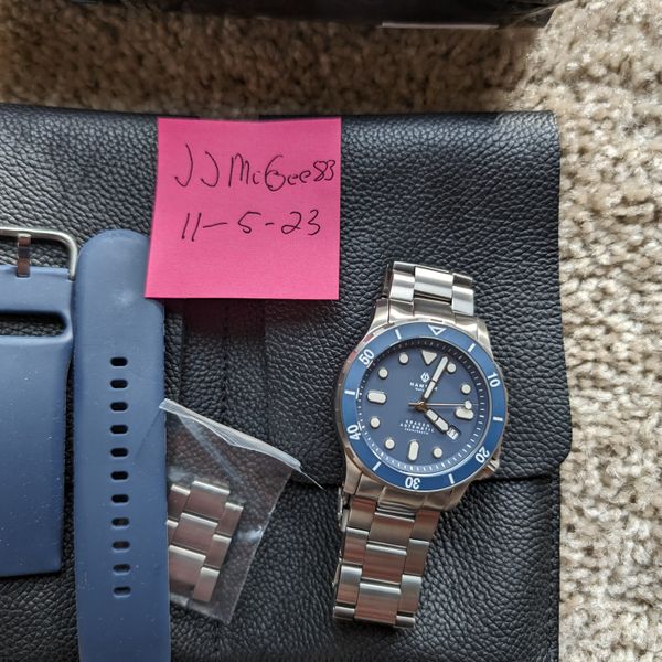 [WTS] Hamtun H2 Kraken Blue Dive Watch | WatchCharts Marketplace