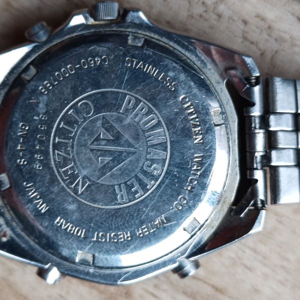RARE CITIZEN PROMASTER WORLD TIME C460-Q00788K | WatchCharts Marketplace