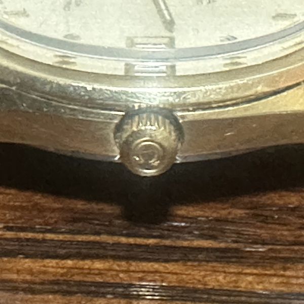 Vintage Omega Constellation 1970s F300 36mm Gold plated Tuning Fork ...