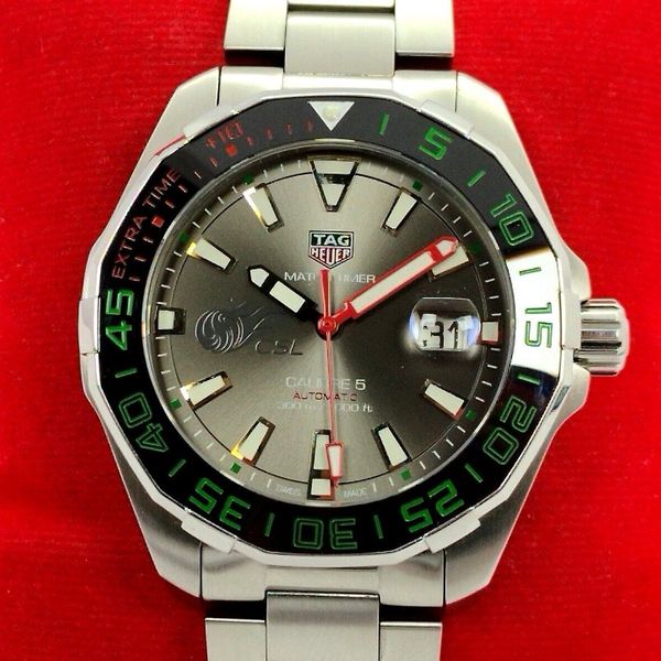 TAG HEUER AQUARACER MATCH TIMER CALIBRE 5 CSL SPECIAL EDITION WAY201E ...
