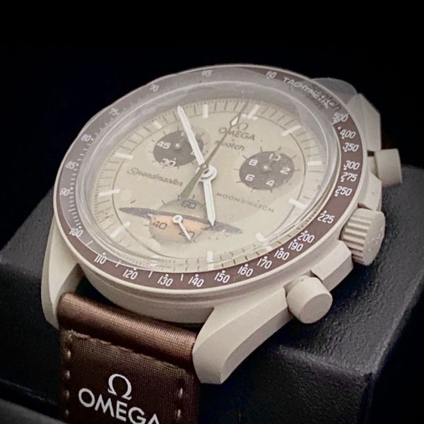 OMEGA X SWATCH SpeedMaster MoonSwatch MISSION TO SATURN Chronograph New ...
