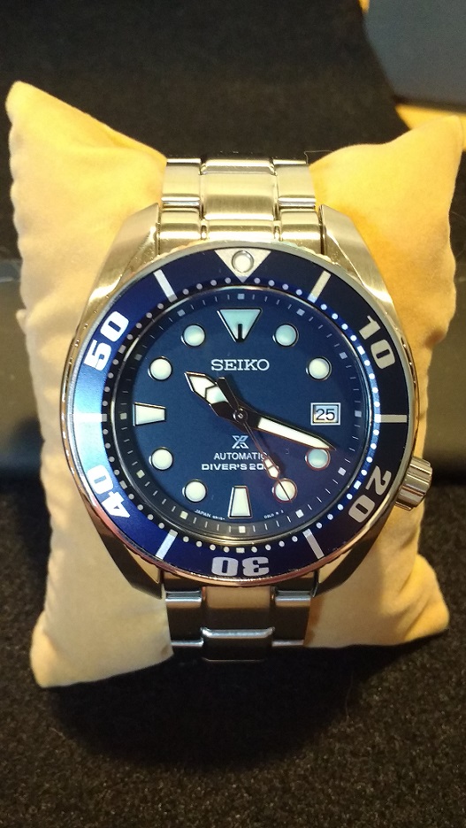 FS: Seiko sbdc033 blue Sumo | WatchCharts