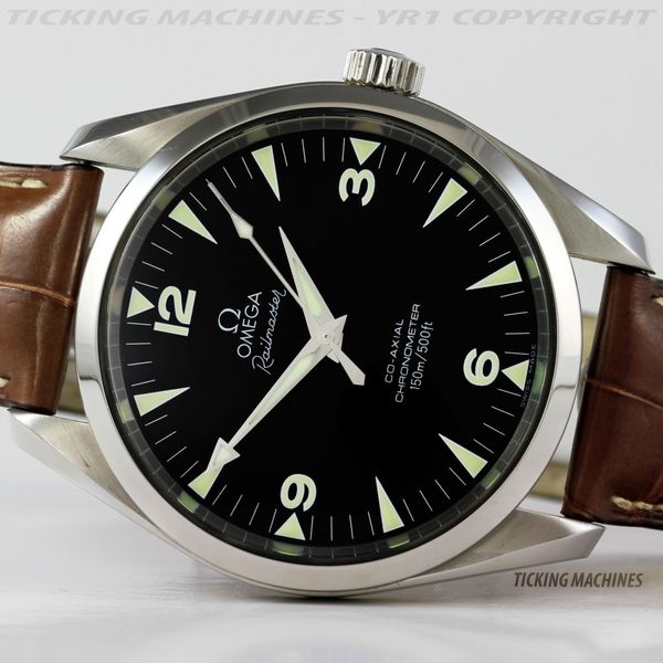 SOLD Omega Seamaster Aqua Terra Railmaster Big Size - Co-Axial ...
