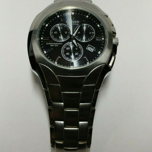 Citizen Eco Drive H500-S063418 men's Chronograph | WatchCharts Marketplace