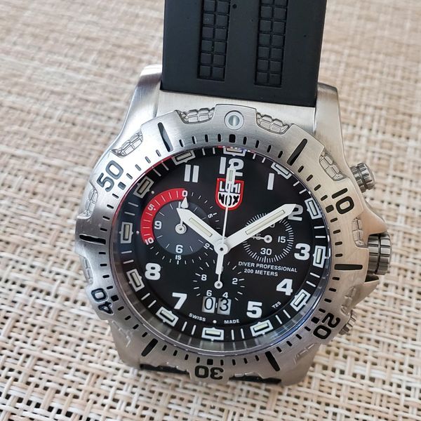 Luminox Navy Seals 8150/8350 Swiss Made Chronograph Men's Quartz Watch ...
