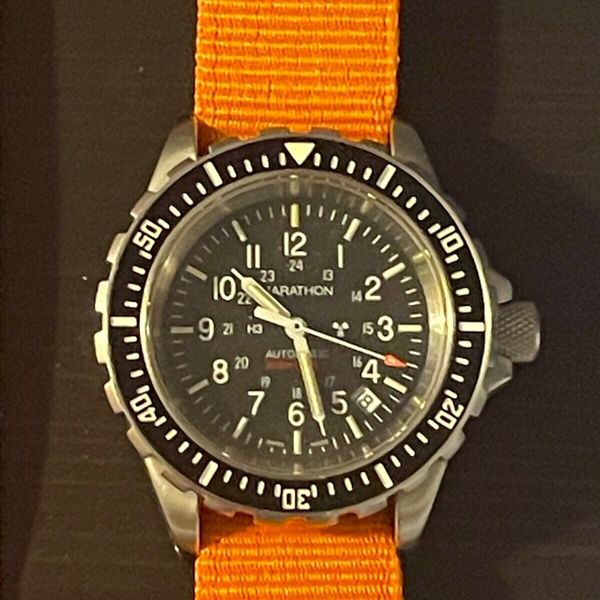 Men's Marathon Automatic GSAR Diver - 41MM - Three NATO/Zulu Straps ...