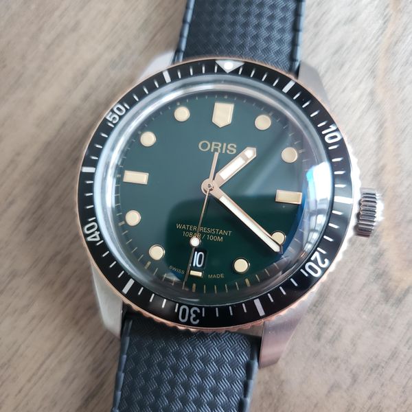 [WTS] [WTS] Oris 65 Divers Sixty-Five Automatic Bronze Bezel / Green ...