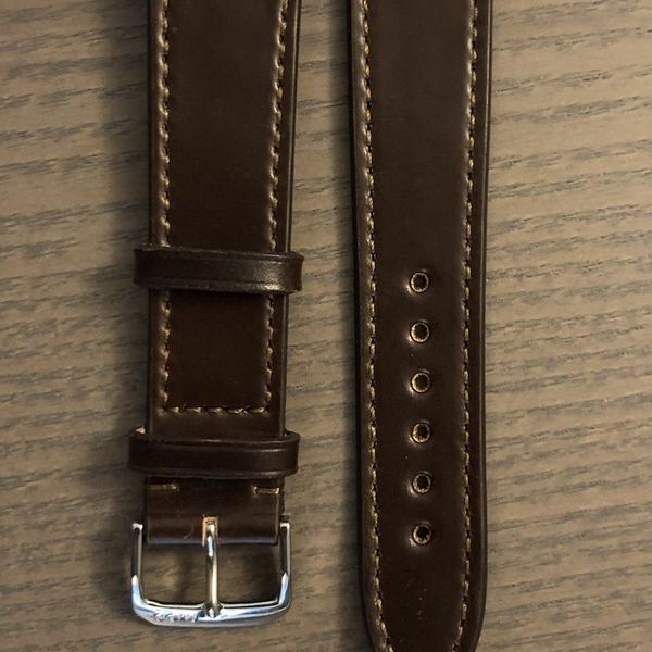 [WTS] Rios1931 Springfield Shell Cordovan strap (Mocha & 20mm ...