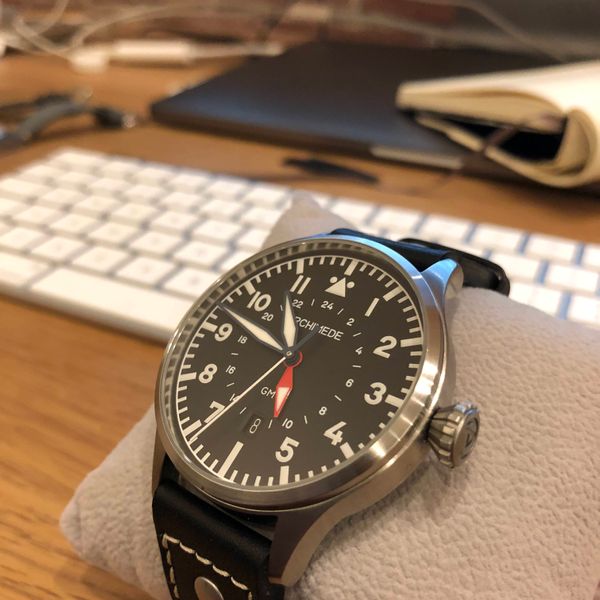 [WTS] Archimede GMT Pilot Watch 42mm Automatic - $900 Shipped | WatchCharts