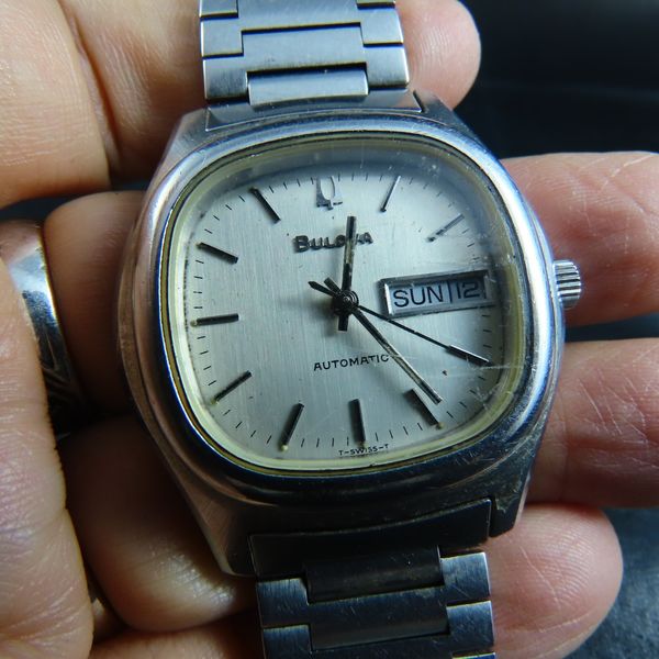Swiss Made Bulova Daydate Automatic Men Watch | WatchCharts Marketplace