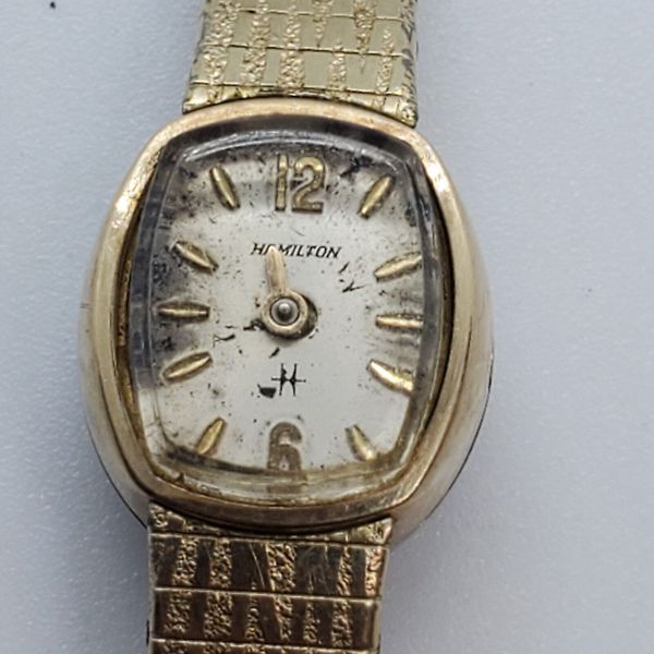 VINTAGE HAMILTON 17 JEWELS LADY'S WATCH, 772 MOVEMENT,FIXER UP ...
