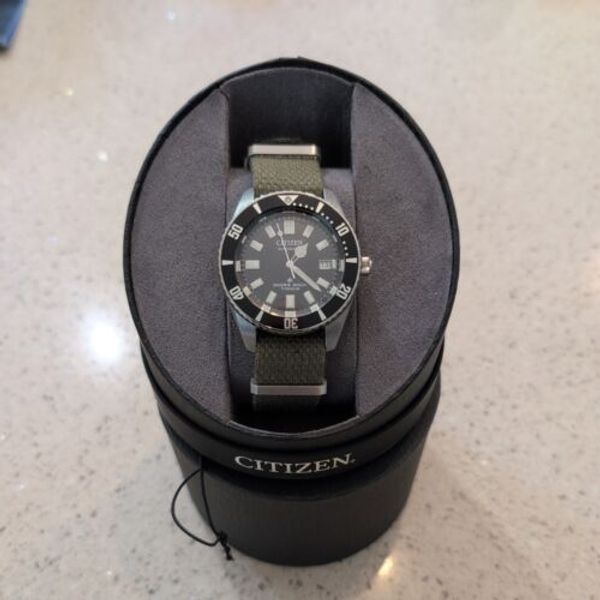 Citizen Promaster 41mm Diver Automatic Super Titanium NB6021-17E ...