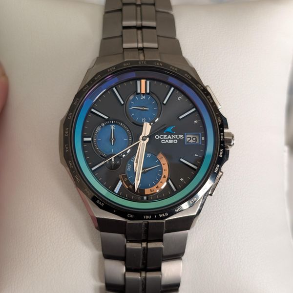 [WTS] Casio Oceanus Manta 15th Anniversary Limited Edition OCW-S5000C ...