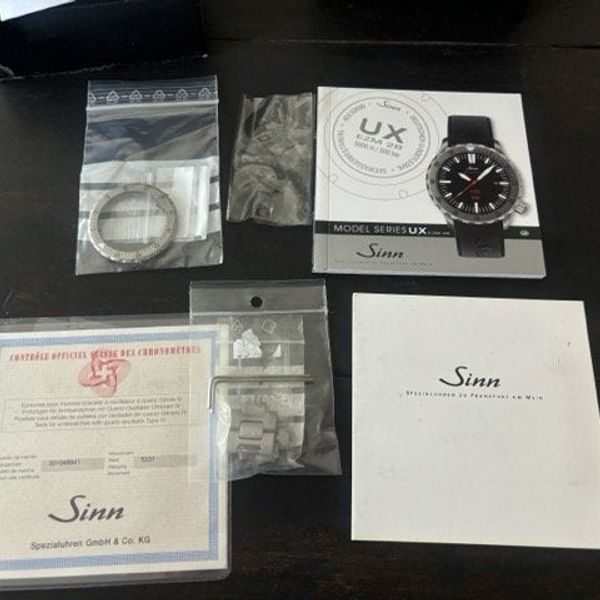 Sinn UX GSG9 SDR Fully Tegimented on Bracelet | WatchCharts Marketplace