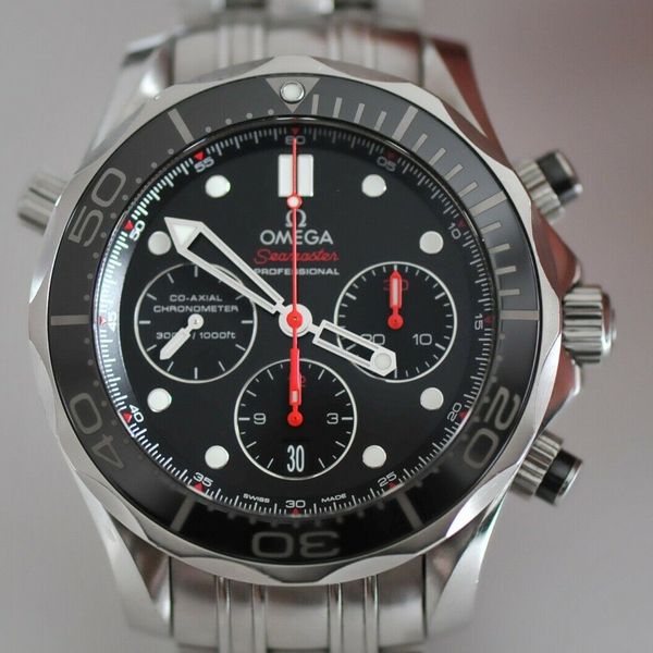 Omega Seamaster Professional automatic watch with chronograph ref ...