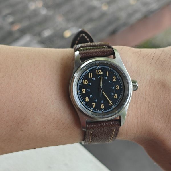 Automatic field watch - Tandorio TD103 (Seiko movement) | WatchCharts ...
