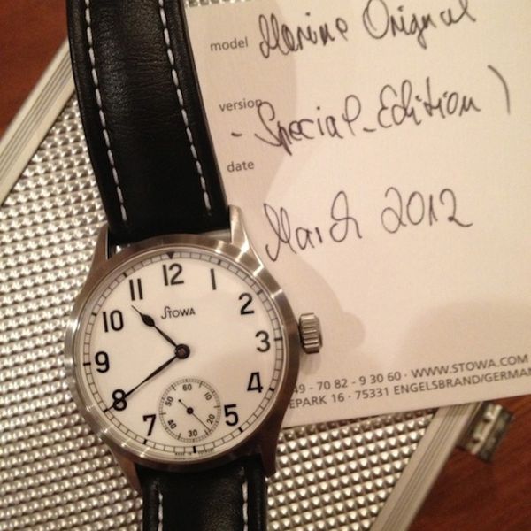 FS: Stowa Marine Original Special Edition | WatchCharts
