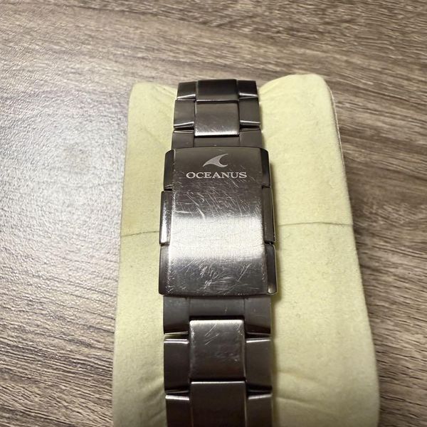 CASIO OCEANUS OCW-T1000 Solar Radio Titanium Men's Watch Japan Model ...